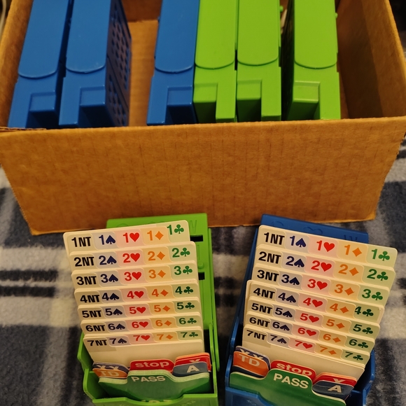 Games | Bridge Bidding Boxes With Cards | Poshmark